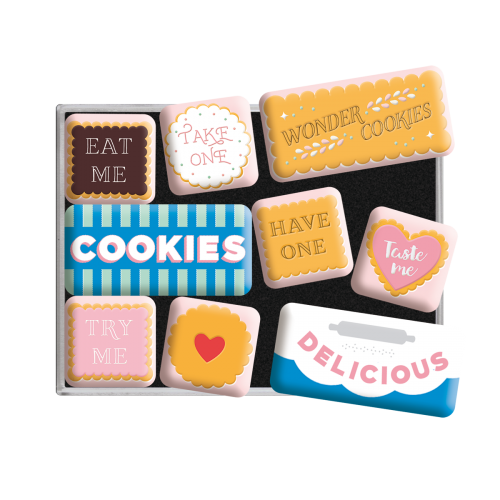 Wonder Cookies - Magnetsett - RETRONORGE.NO