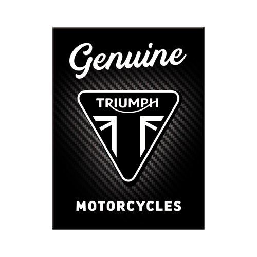 Triumph - Genuine Motorcycles - Kjøleskapsmagnet - RETRONORGE.NO