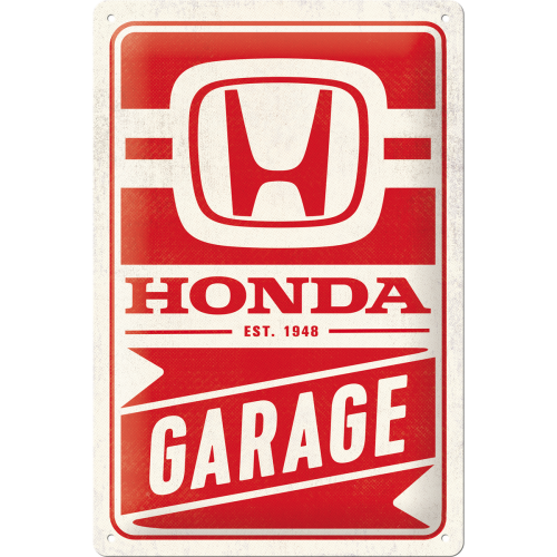Honda AM Garage - Metallskilt - RETRONORGE.NO